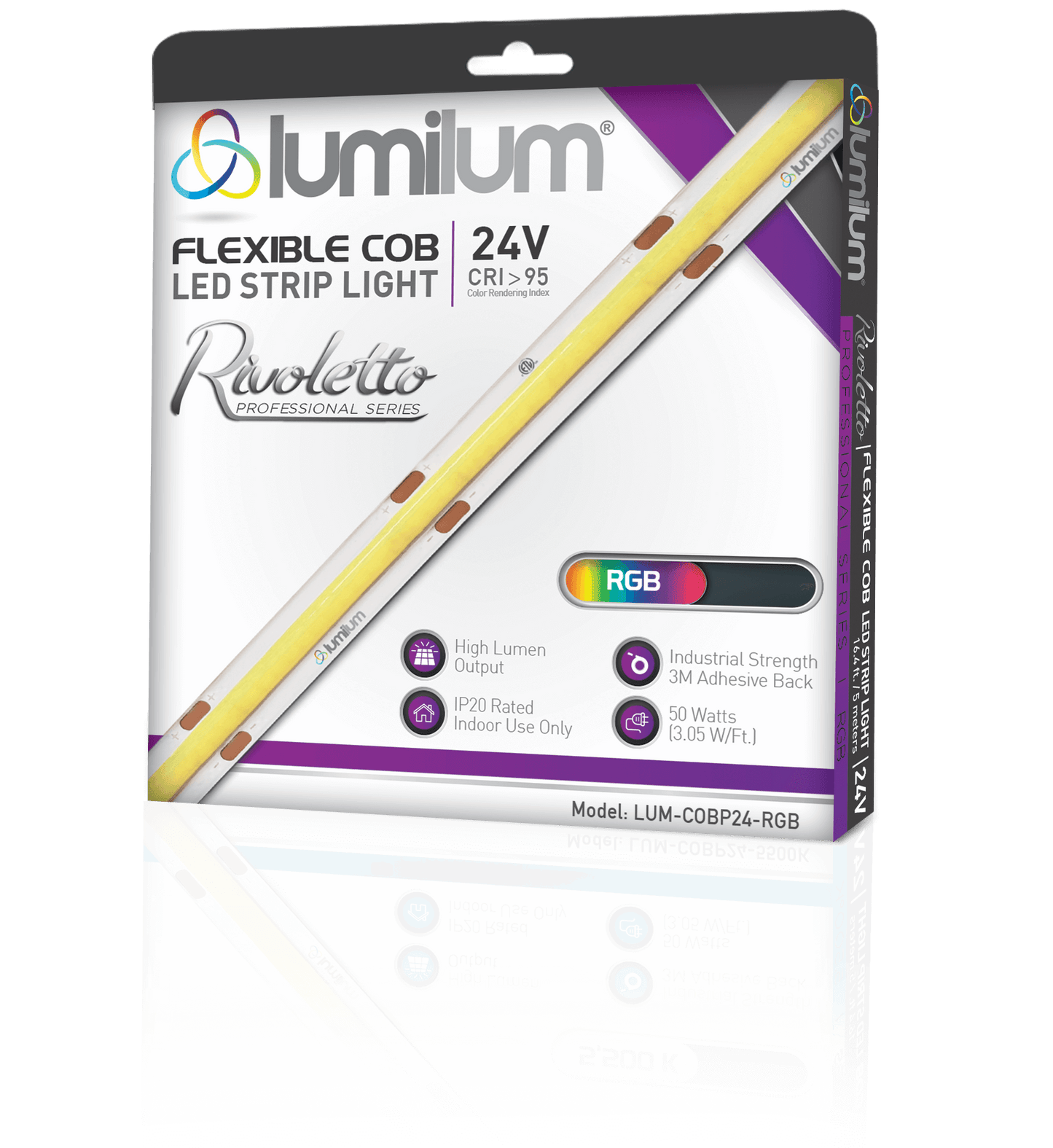 24V COB LED Strip Lights | Single Color - Lumilum