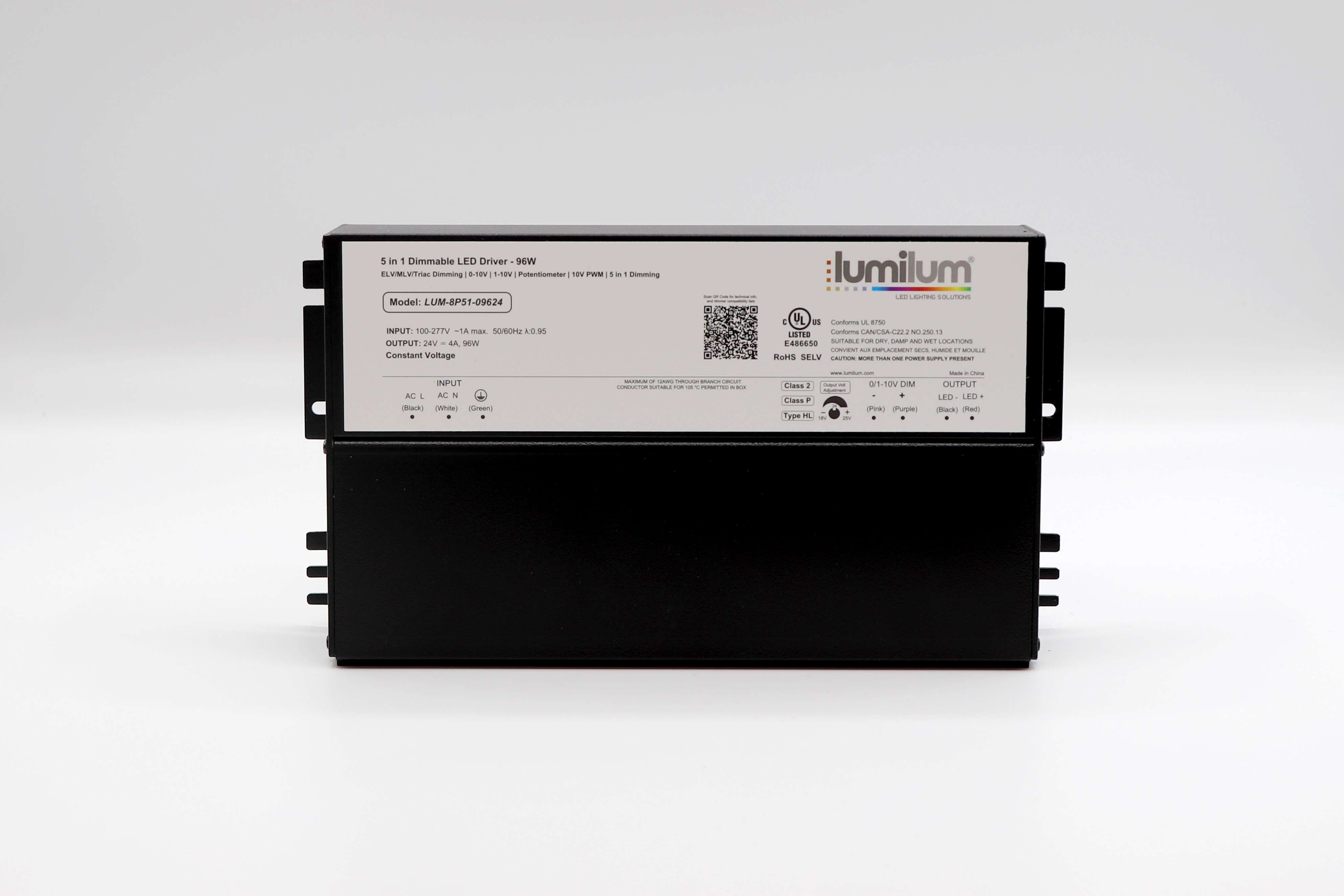 5-in-1 Dimmable Universal LED Transformer - 24V | Lumilum – Lumilum LED ...