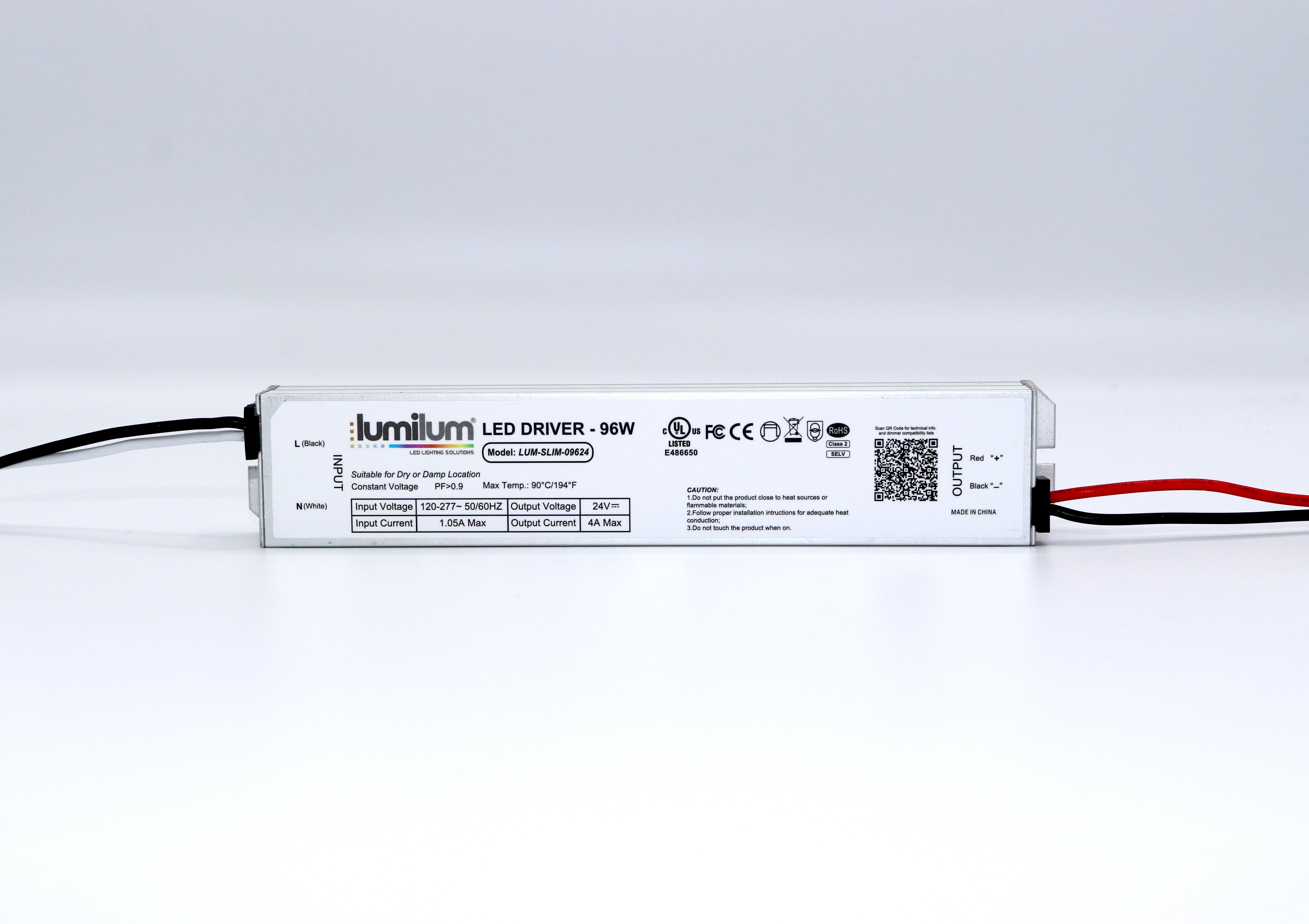 Slim 24V Electronic Transformer - 60W + 96W | Lumilum – Lumilum LED ...