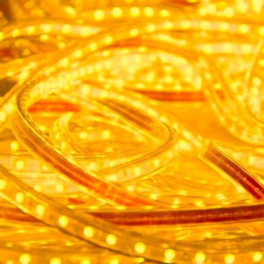 Warm White LED Strip (2200K) | 120V Strip Light – Lumilum